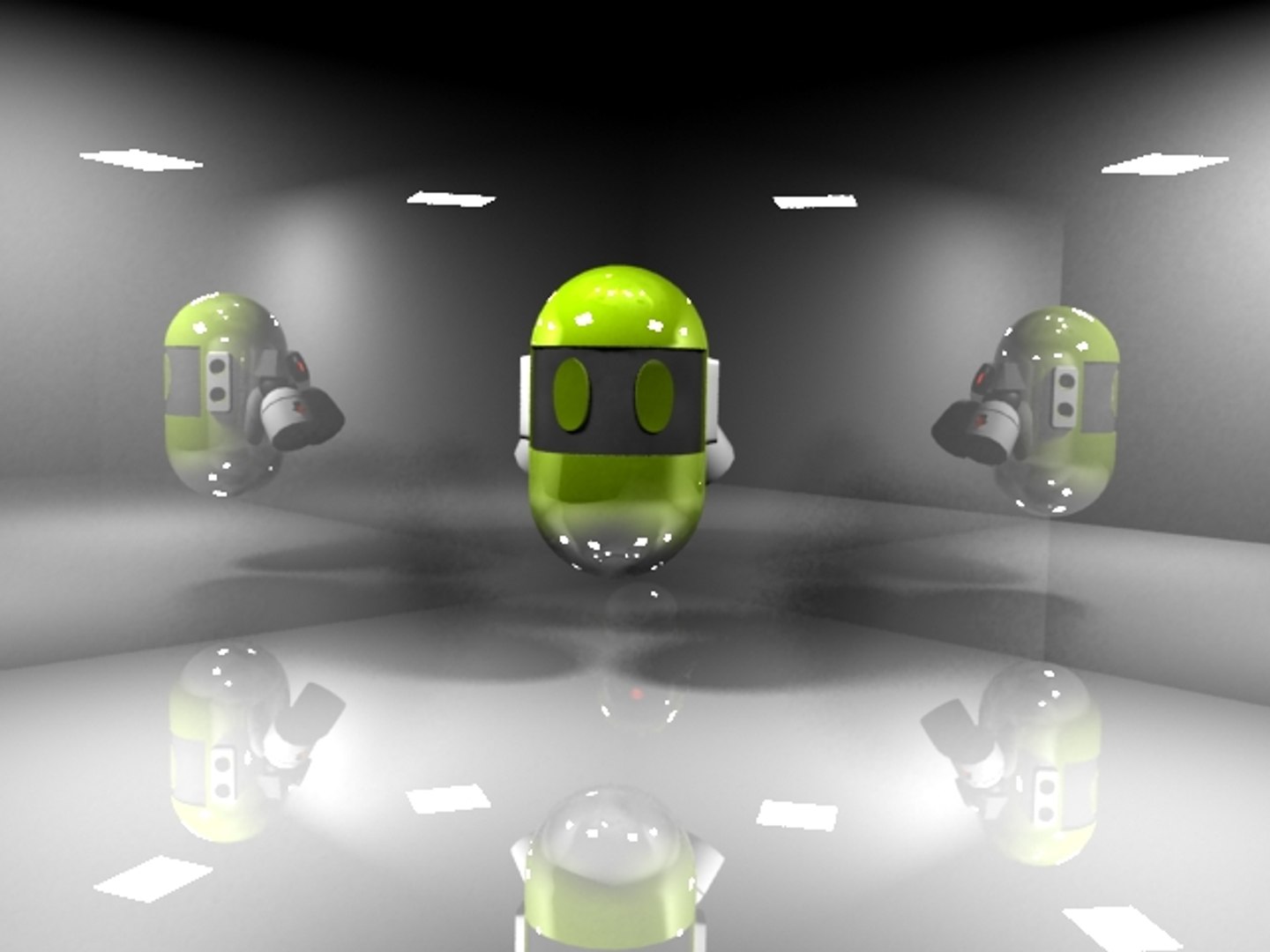 3d Bean Character Model