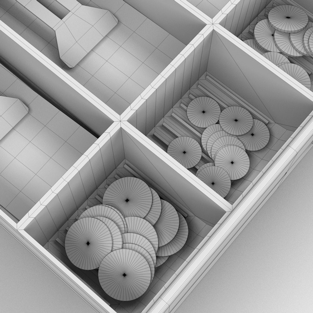 3d Cash Register Model