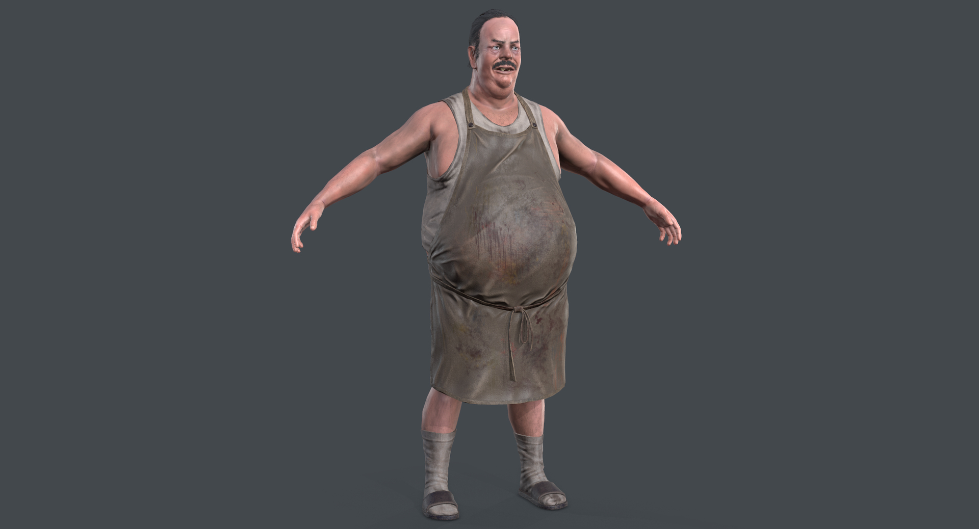3D Model Ready Butcher - TurboSquid 1447366