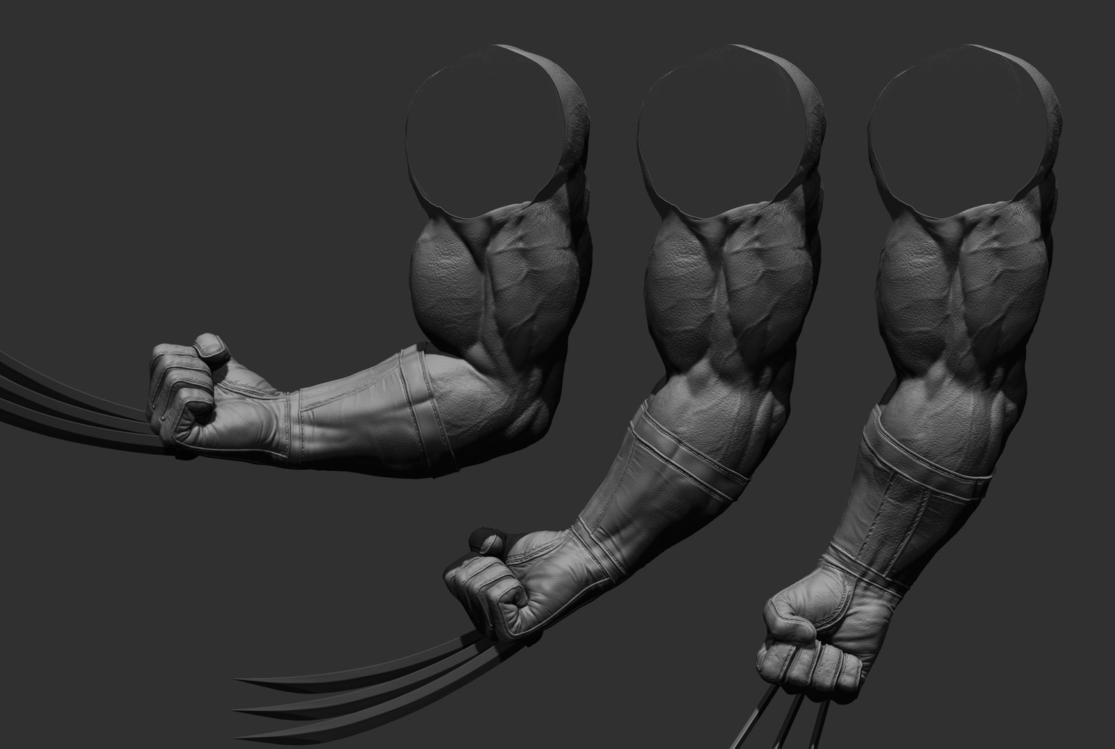 Wolverine Arm 3D Model - TurboSquid 1813292