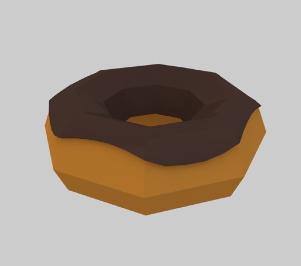 3d Model Donut Asset