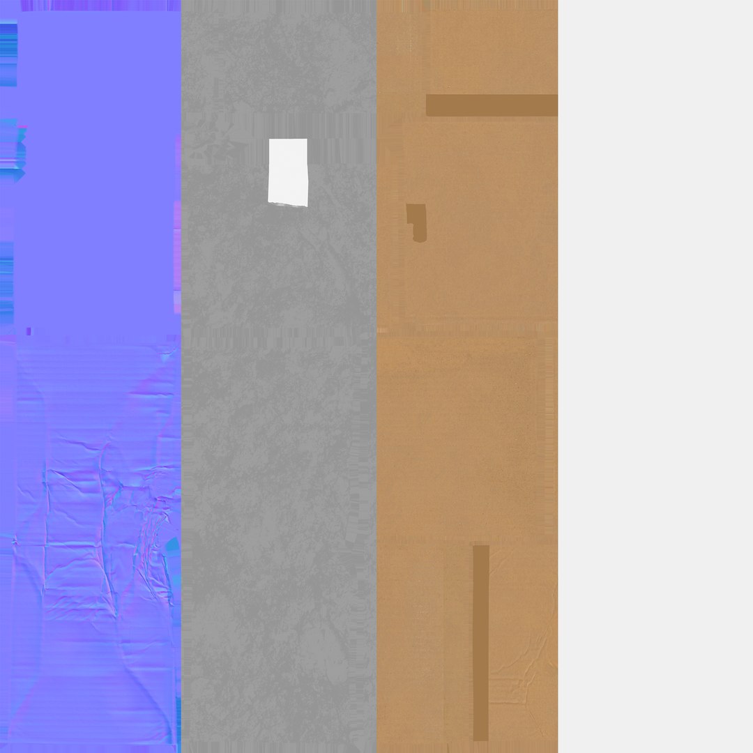 3D Cardboard Box 01 Damaged - TurboSquid 1865171