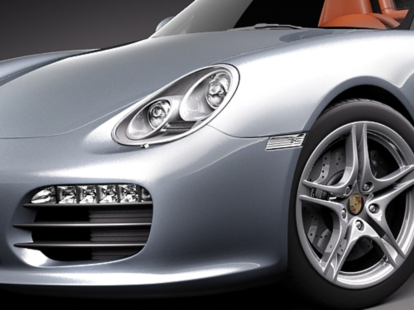 Porsche Boxster S Sport 3d Model
