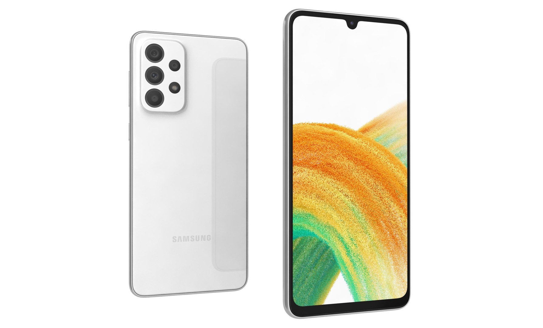 Samsung Galaxy A33 5G White 3D Model - TurboSquid 1872394