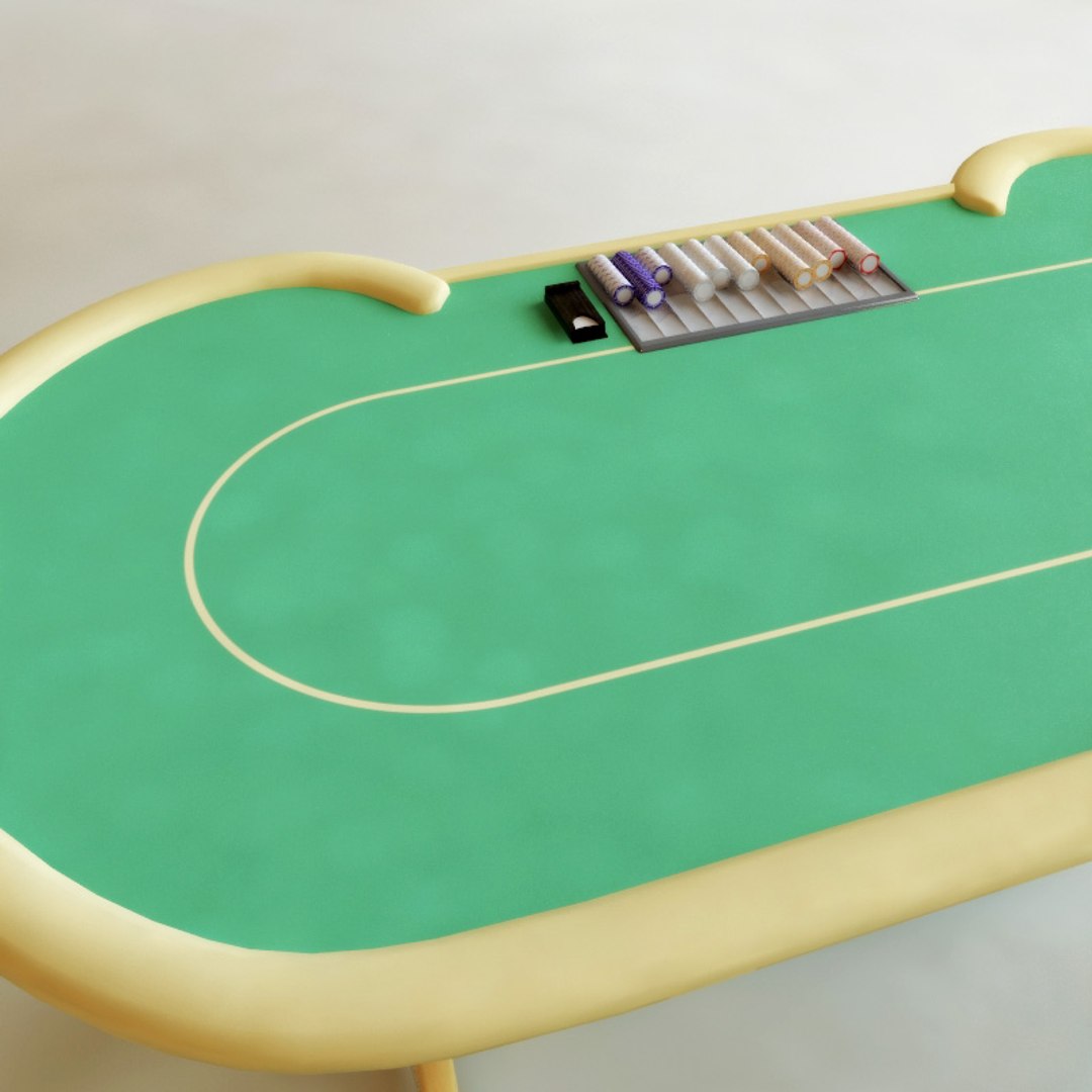 3d Poker Table Model