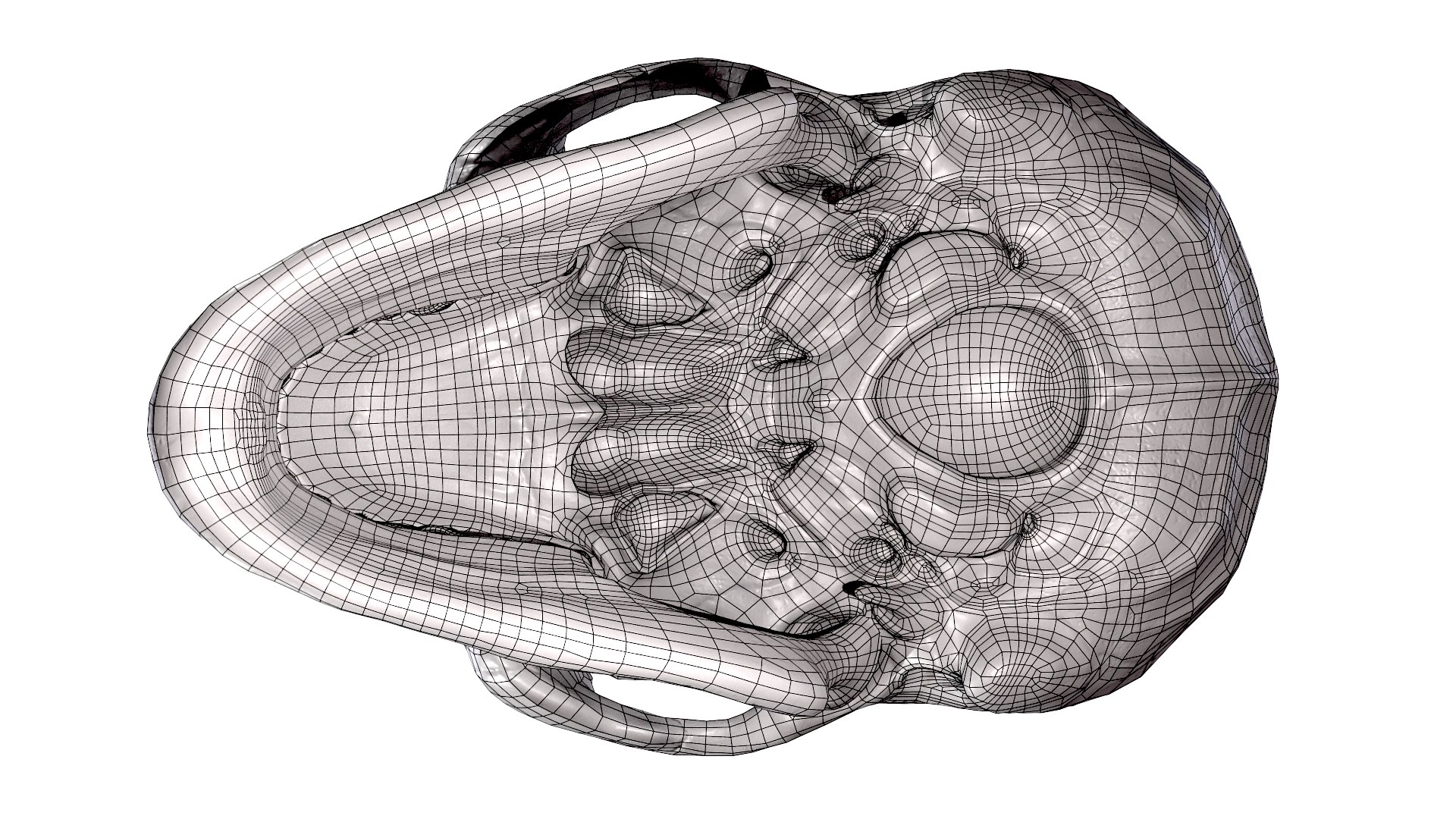 Realistic Human Skull 3D - TurboSquid 2002285
