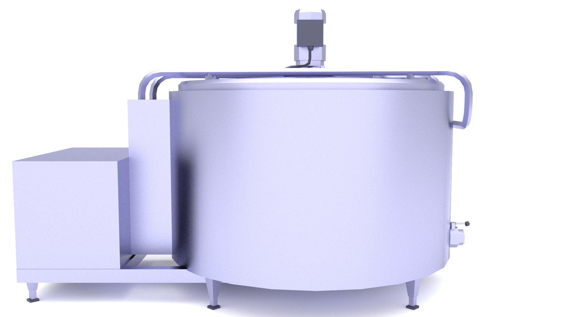 Milk Tank Low Poly 9 3D Model - TurboSquid 1761053