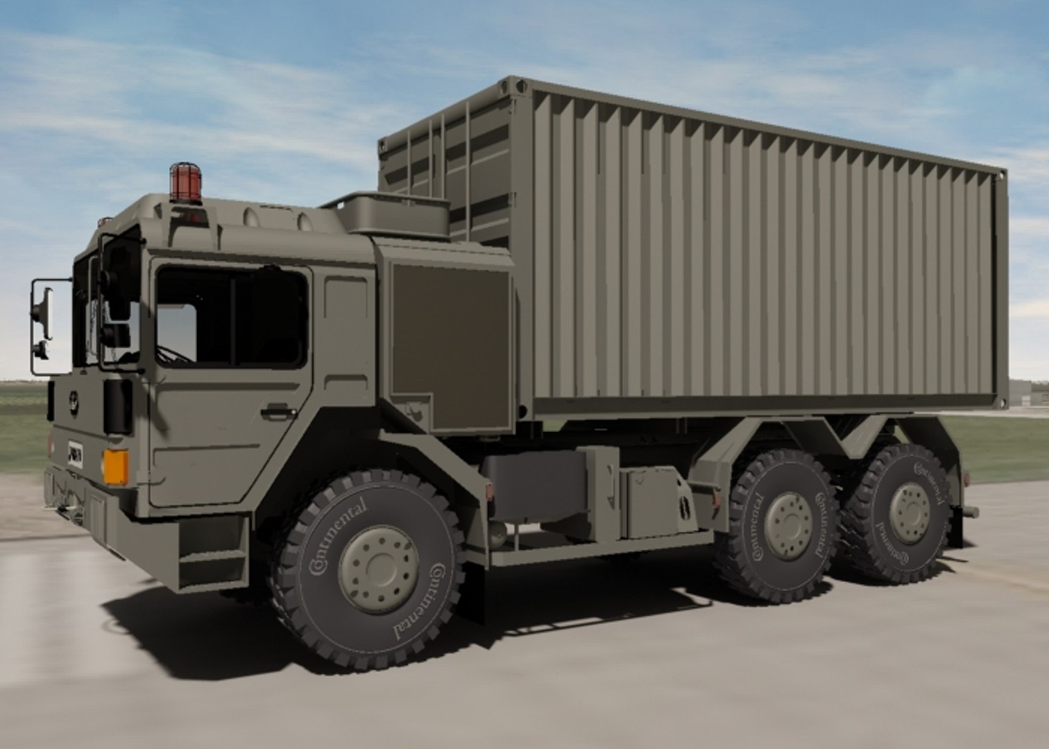 Hungarian Military Raba H25 3d Model