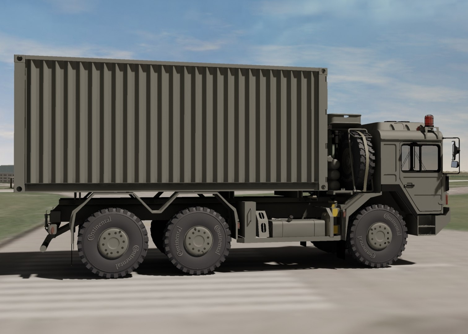 Hungarian Military Raba H25 3d Model