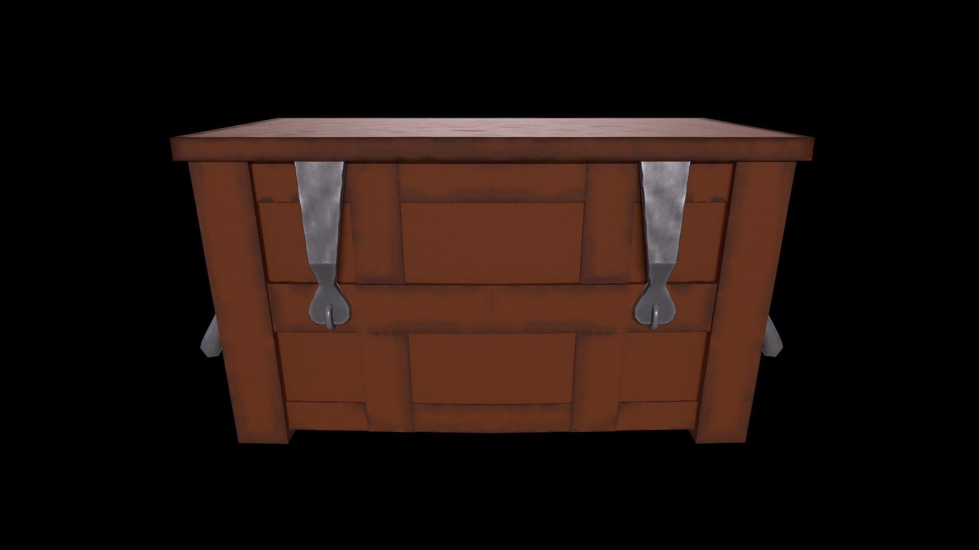 Chest Game Ready Low Poly PBR 3D Model 3D model - TurboSquid 2183019