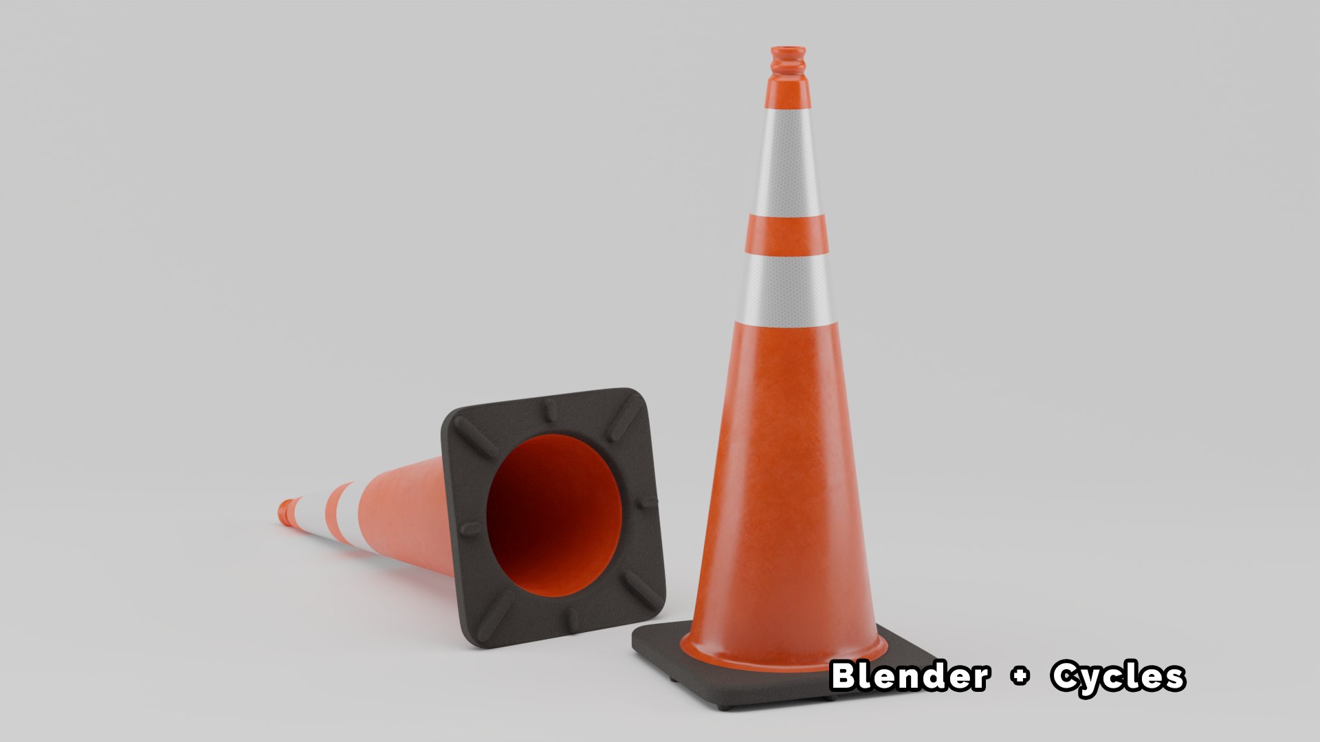 36 Inch Traffic Cone Model - TurboSquid 2250396