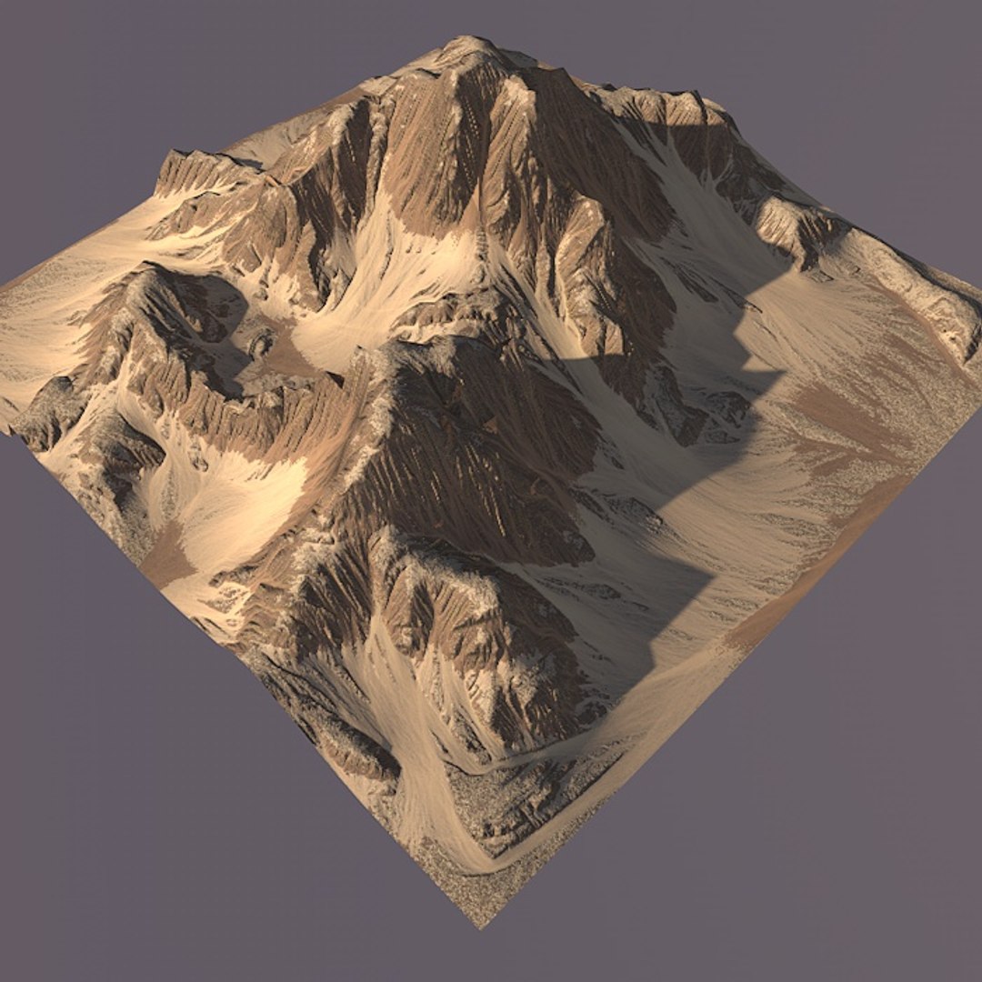 3d Model Mountain Games Maps