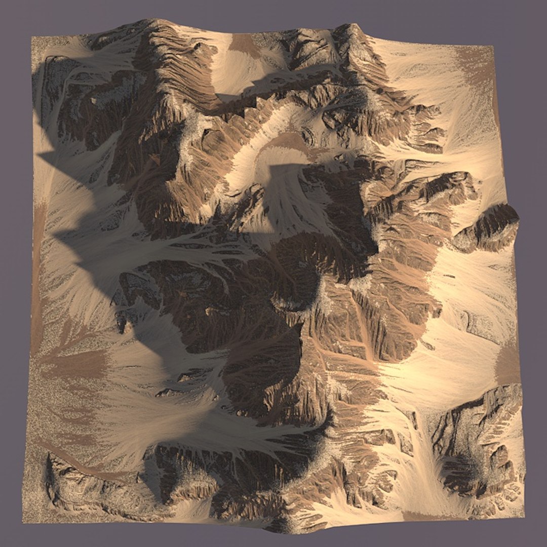 3d Model Mountain Games Maps