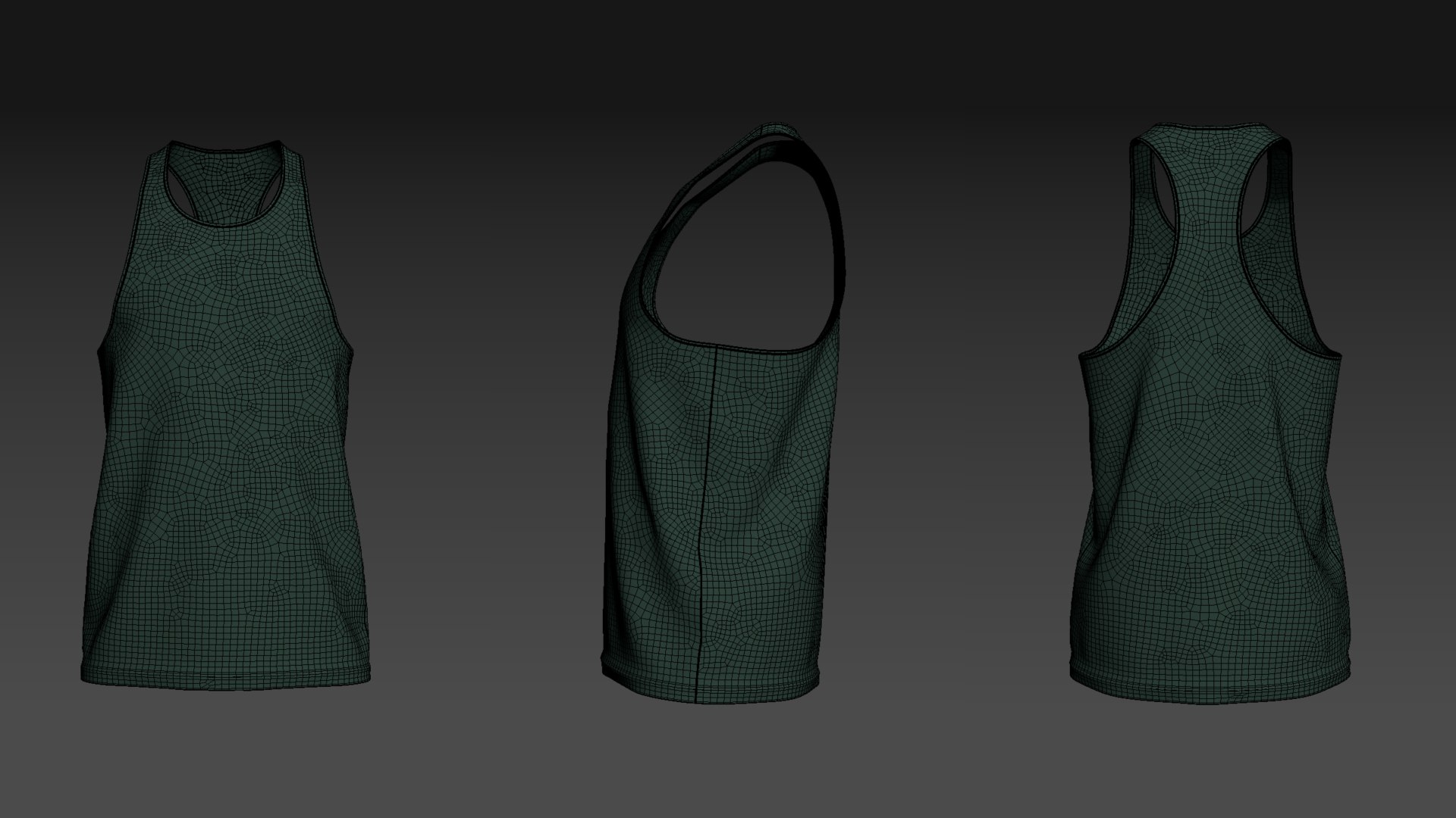 Gym Vest Model - TurboSquid 2186406