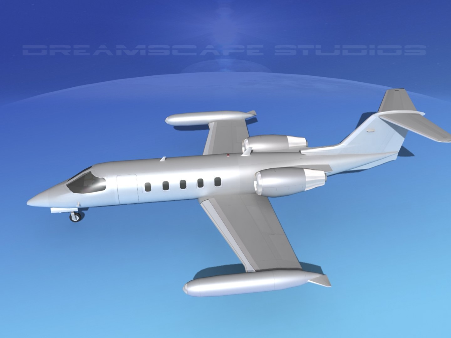 Learjet 35 Business Jet 3D Model - TurboSquid 1309165