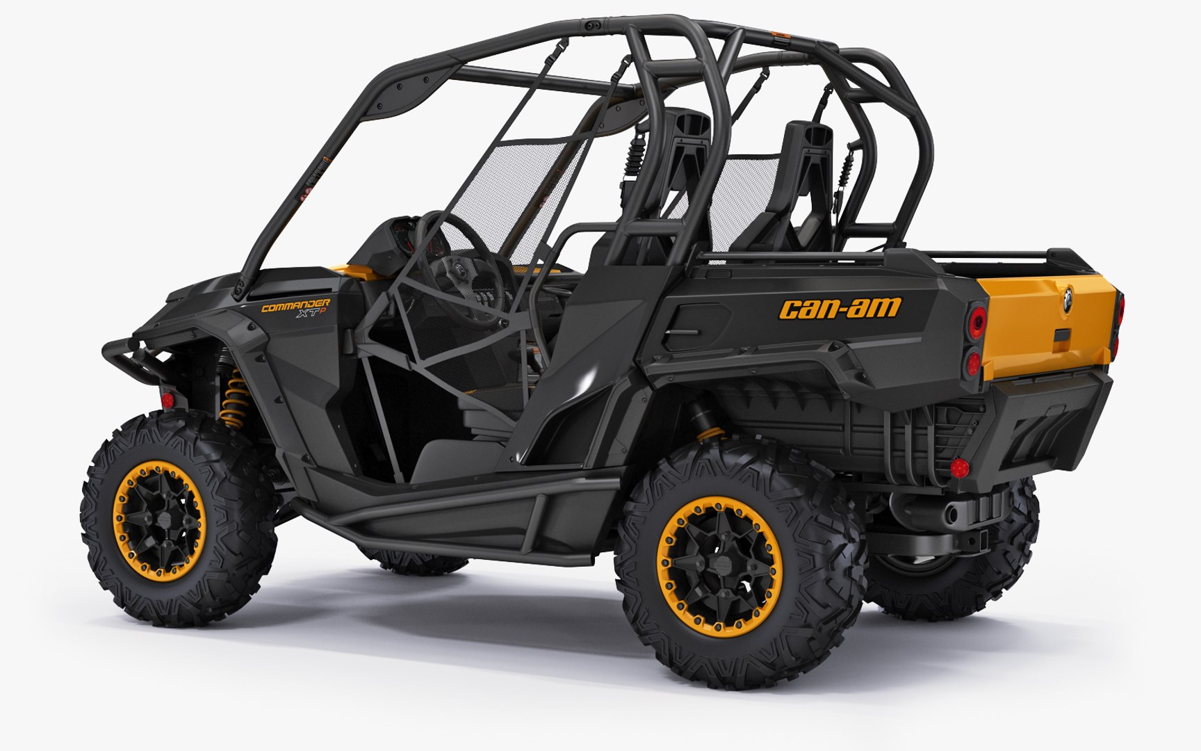 Bombardier Can-am Commander Xt-p 3d Model