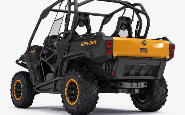 bombardier can-am commander xt-p 3d model