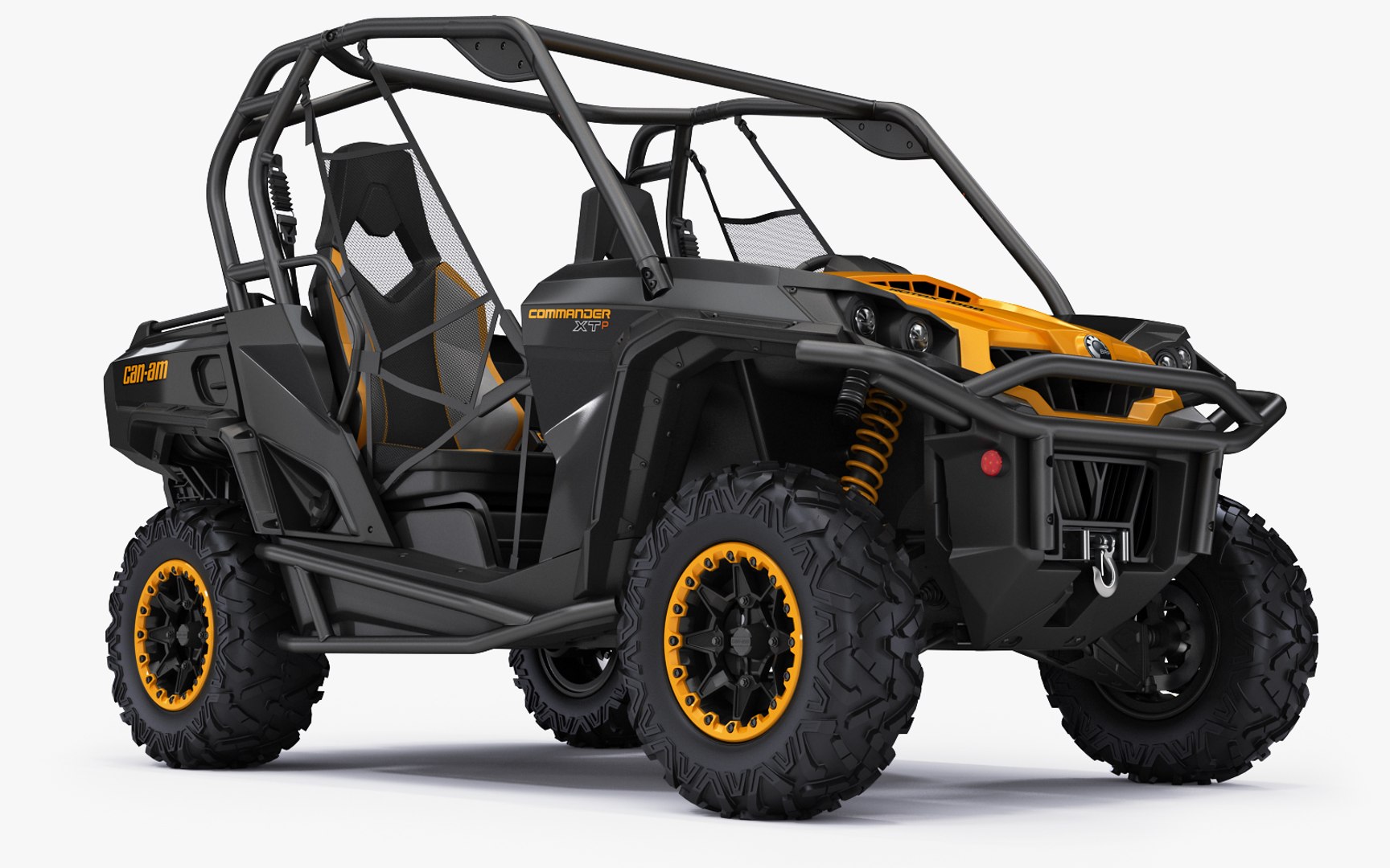 Bombardier Can-am Commander Xt-p 3d Model