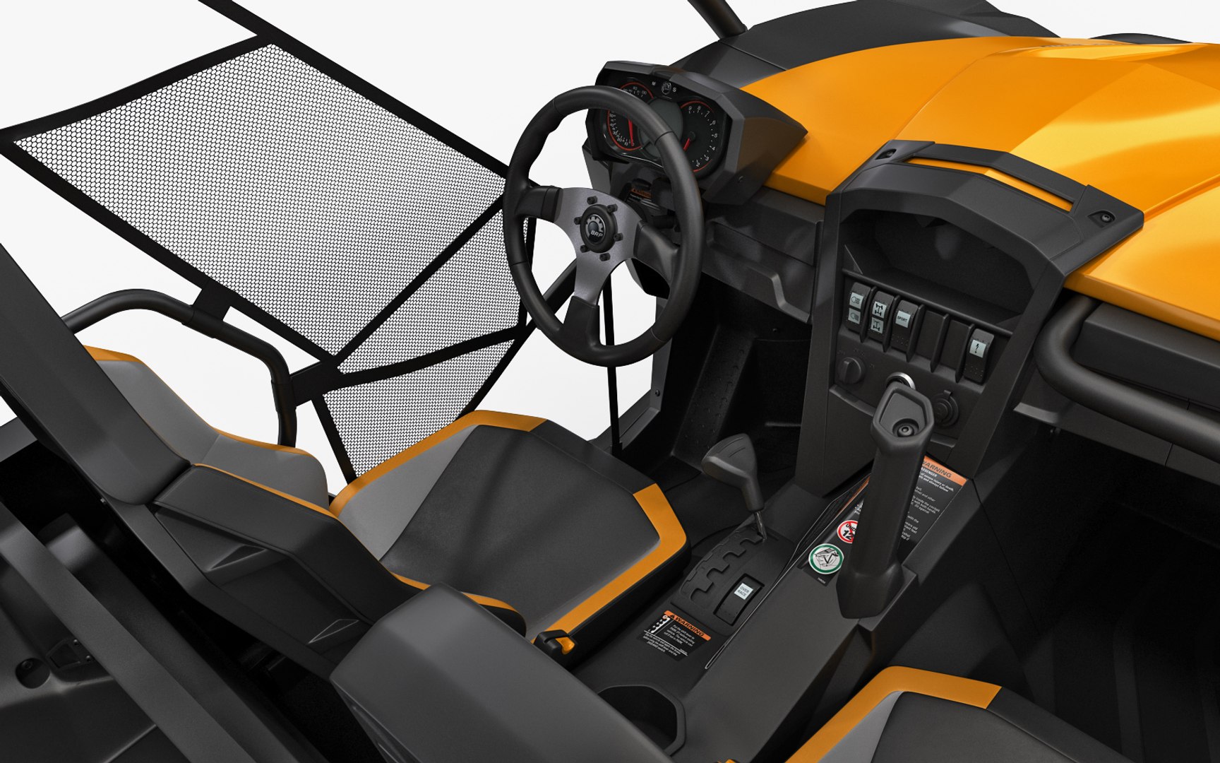 Bombardier Can-am Commander Xt-p 3d Model