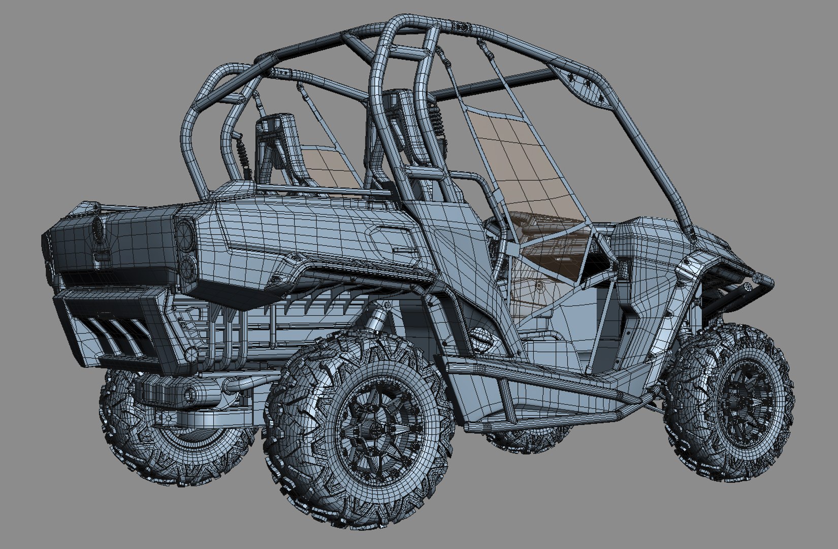 bombardier can-am commander xt-p 3d model