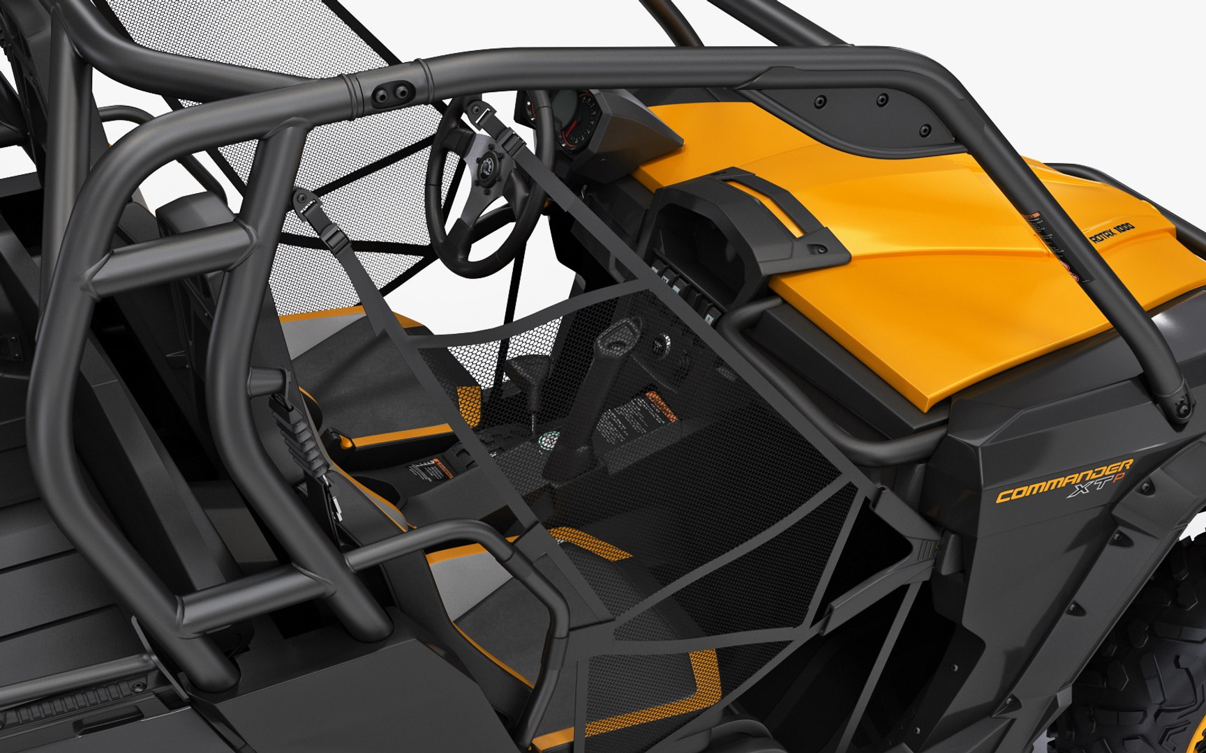 Bombardier Can-am Commander Xt-p 3d Model