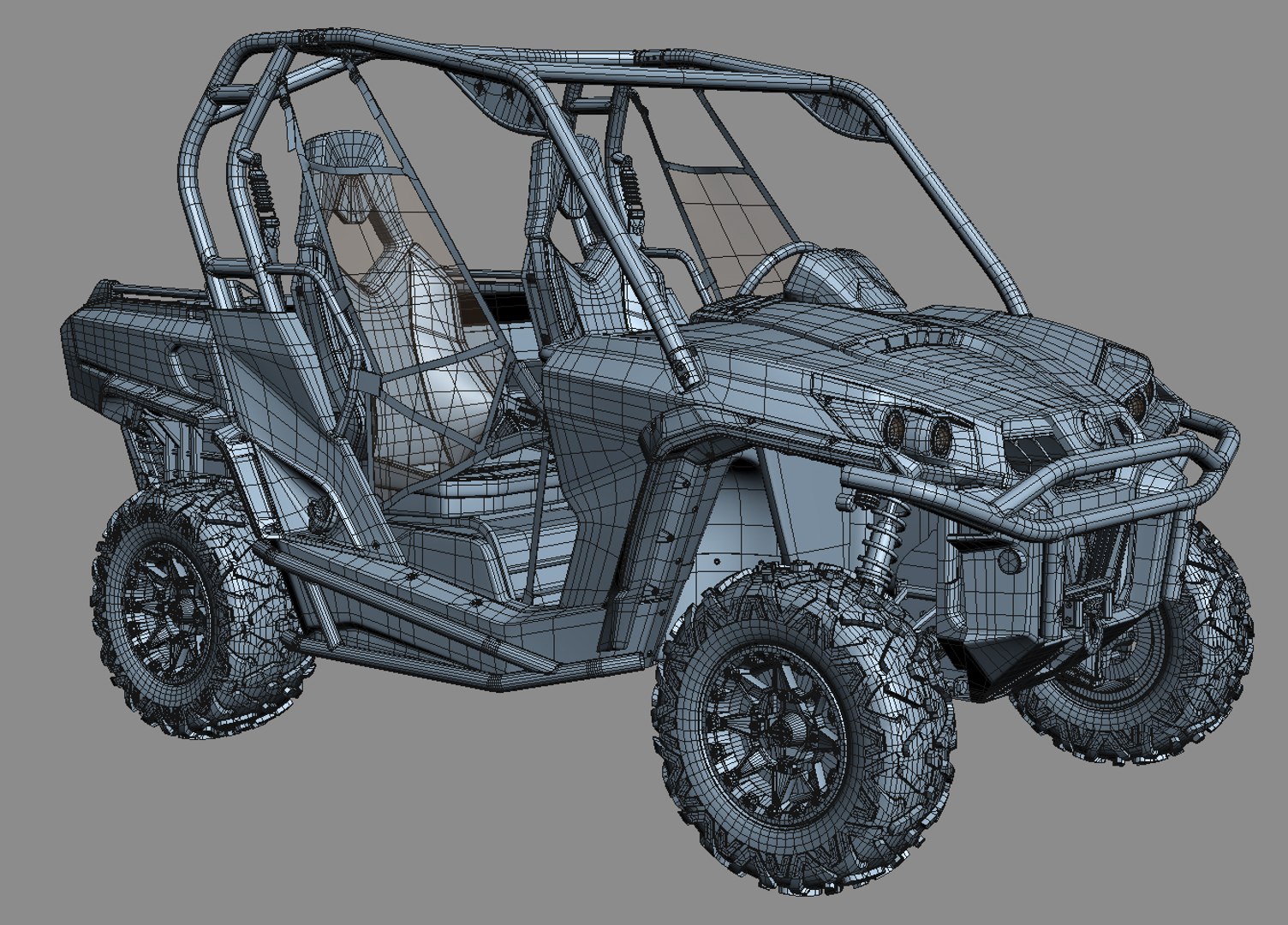 bombardier can-am commander xt-p 3d model
