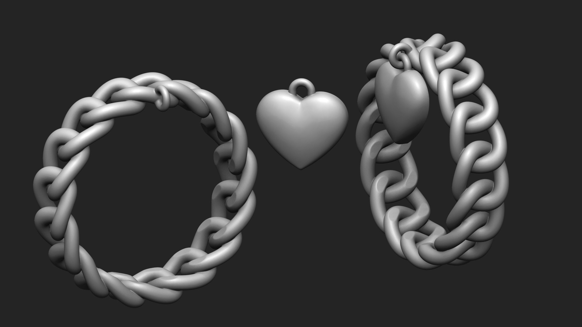Jewellery Silver Ring Form 3D Model - TurboSquid 1459223