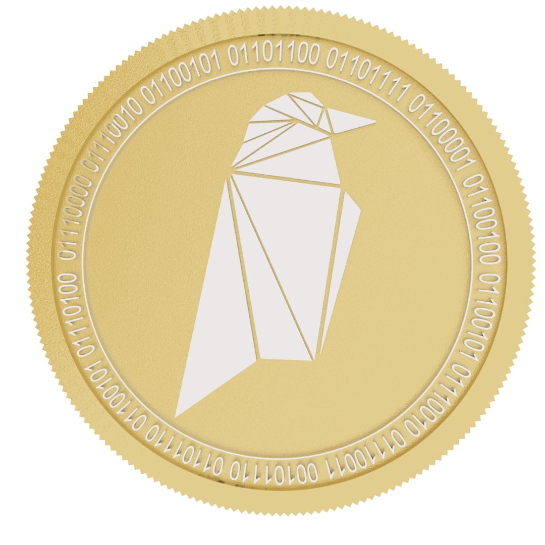Ravencoin Gold Coin 3D Model - TurboSquid 1434736