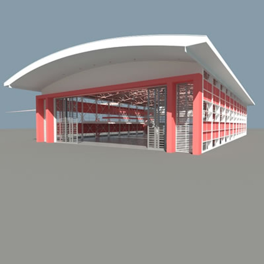 3d Model Hangar