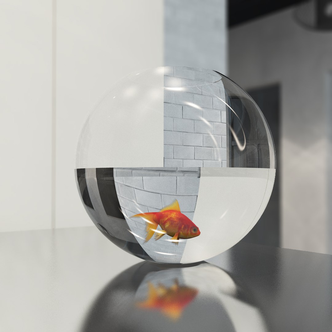 Goldfish Fish 3d Max