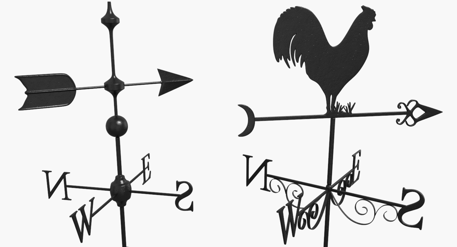 3d Weather Vanes Model