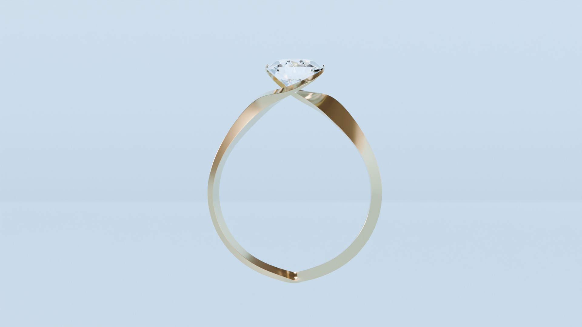 3D Wedding Ring With Case - TurboSquid 2361070