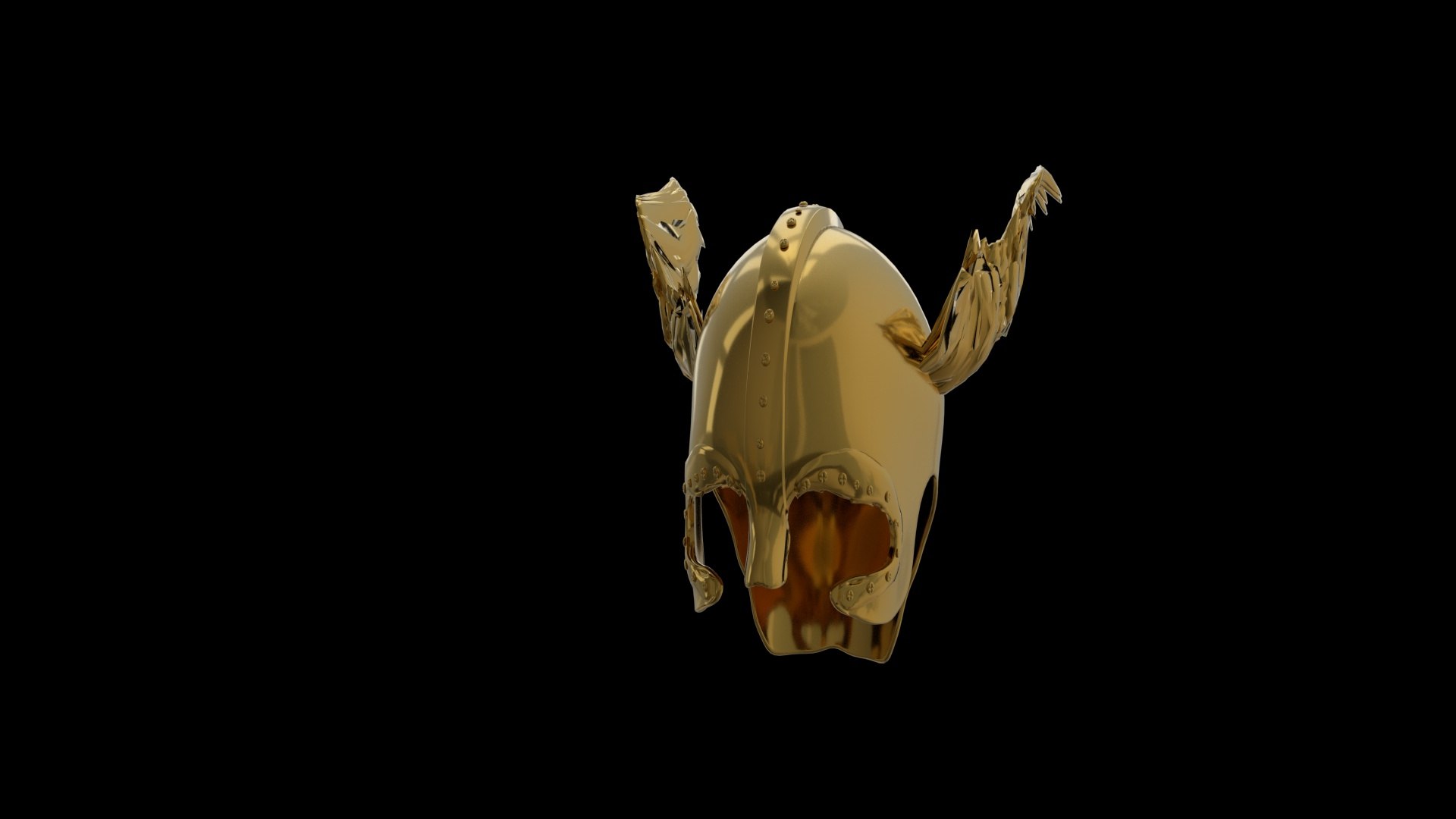 Winged Helmet 3D - TurboSquid 1936033