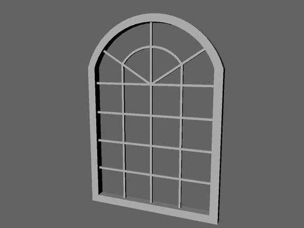 3d model window set