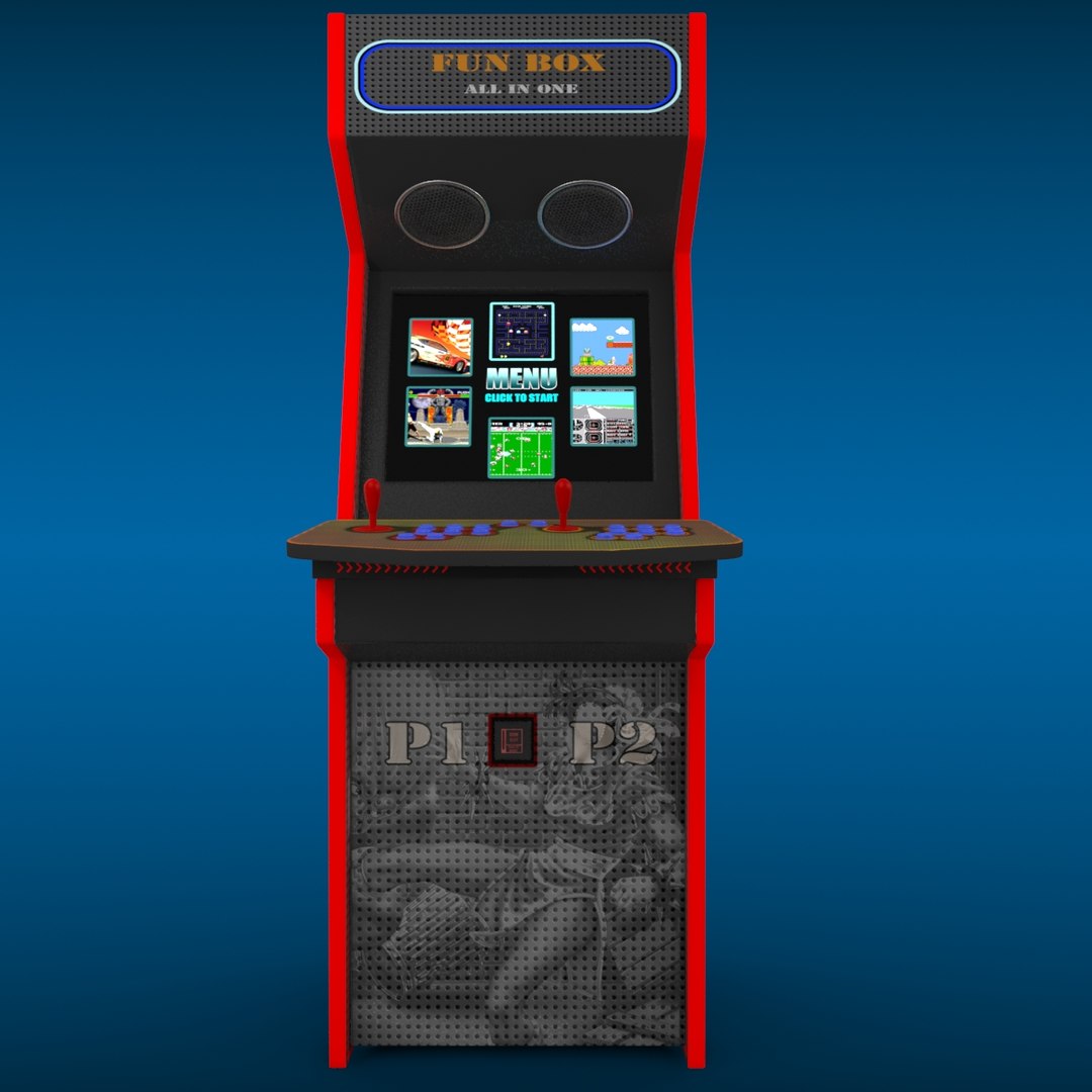 3d Model Arcade Machine