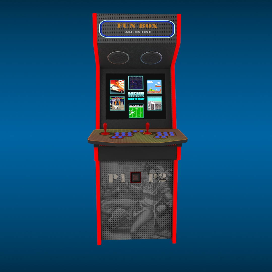 3d Model Arcade Machine