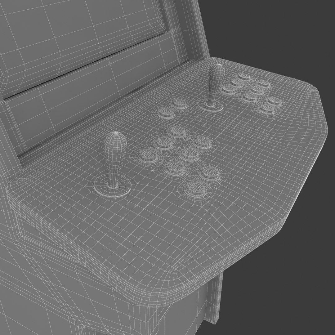3d Model Arcade Machine