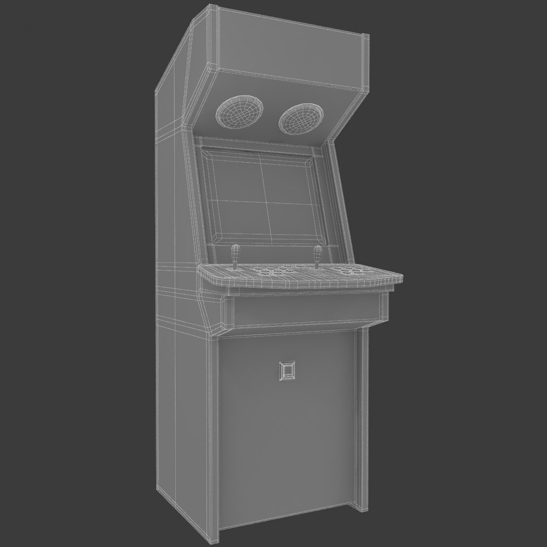 3d Model Arcade Machine
