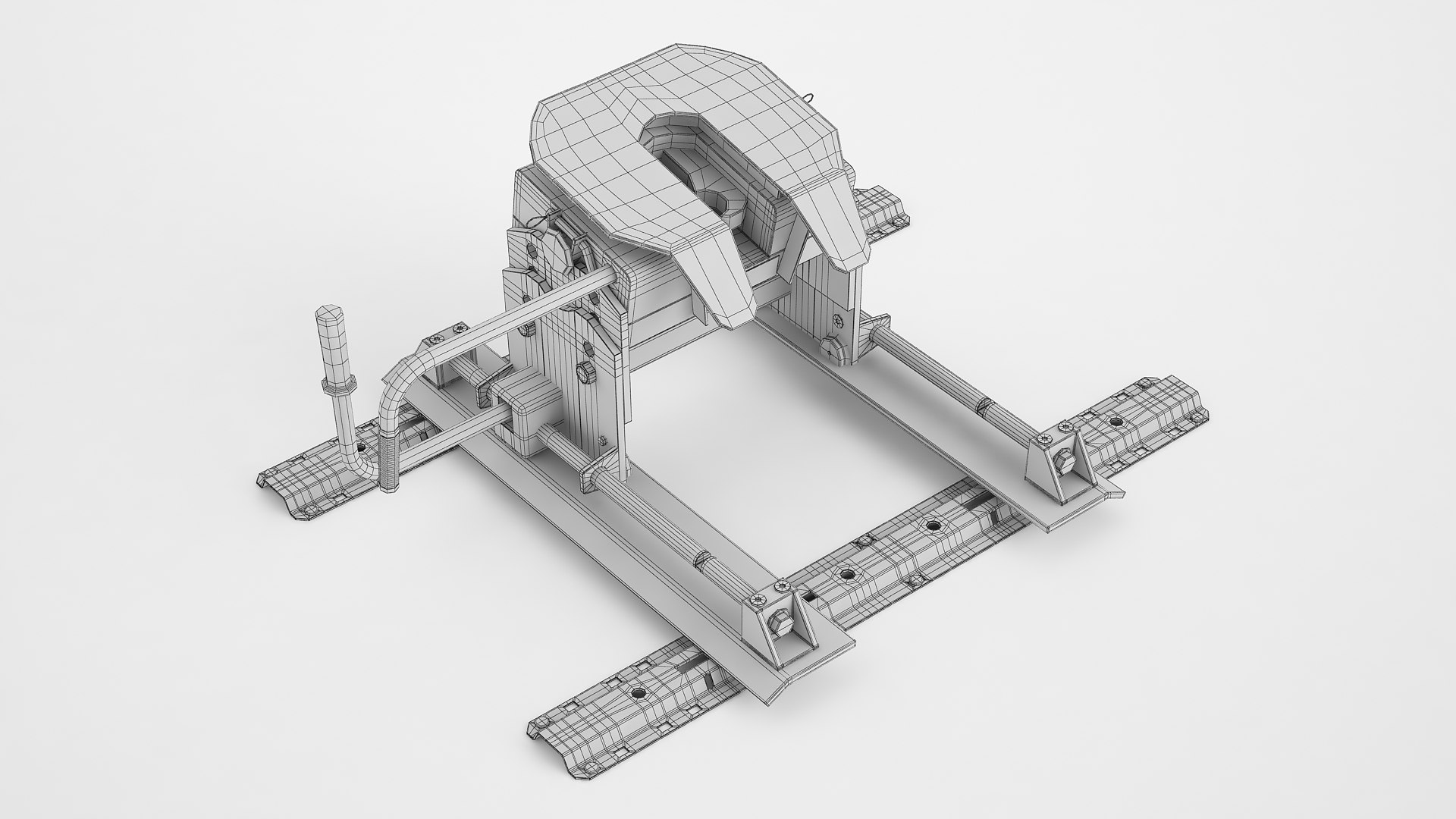 3D Model Fifth Wheel Truck - TurboSquid 1644452