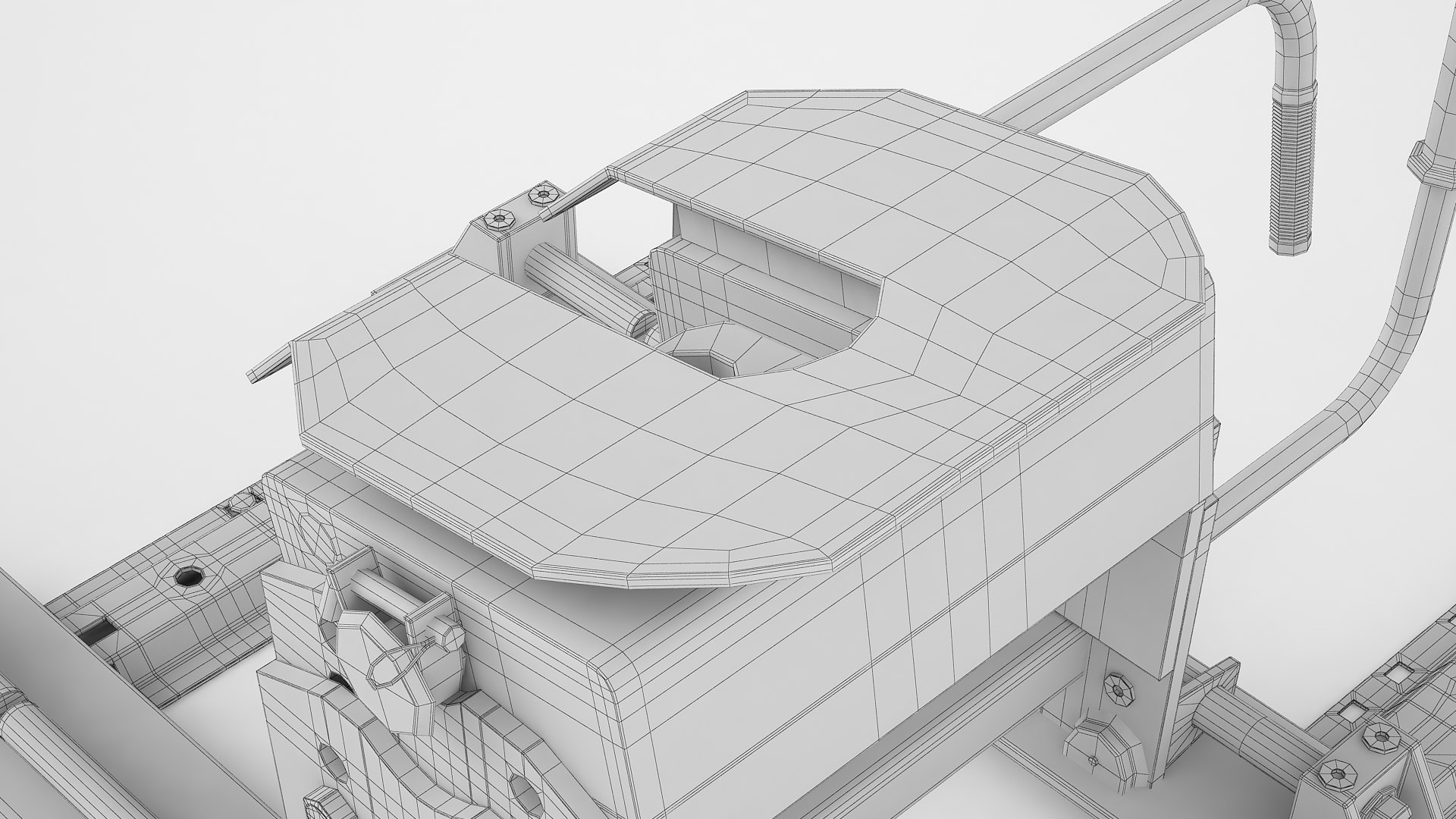 3D Model Fifth Wheel Truck - TurboSquid 1644452