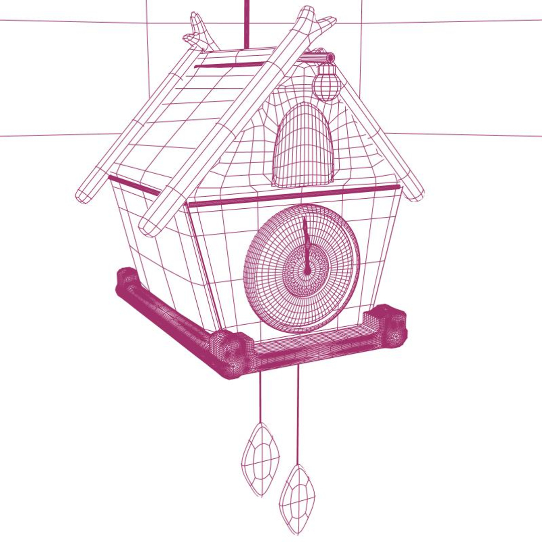 Cuckoo Clock 3d Model
