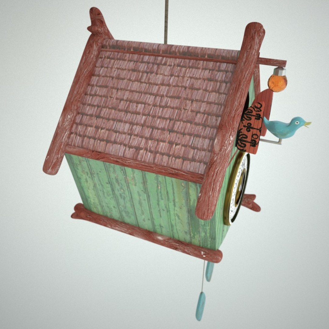 Cuckoo Clock 3d Model