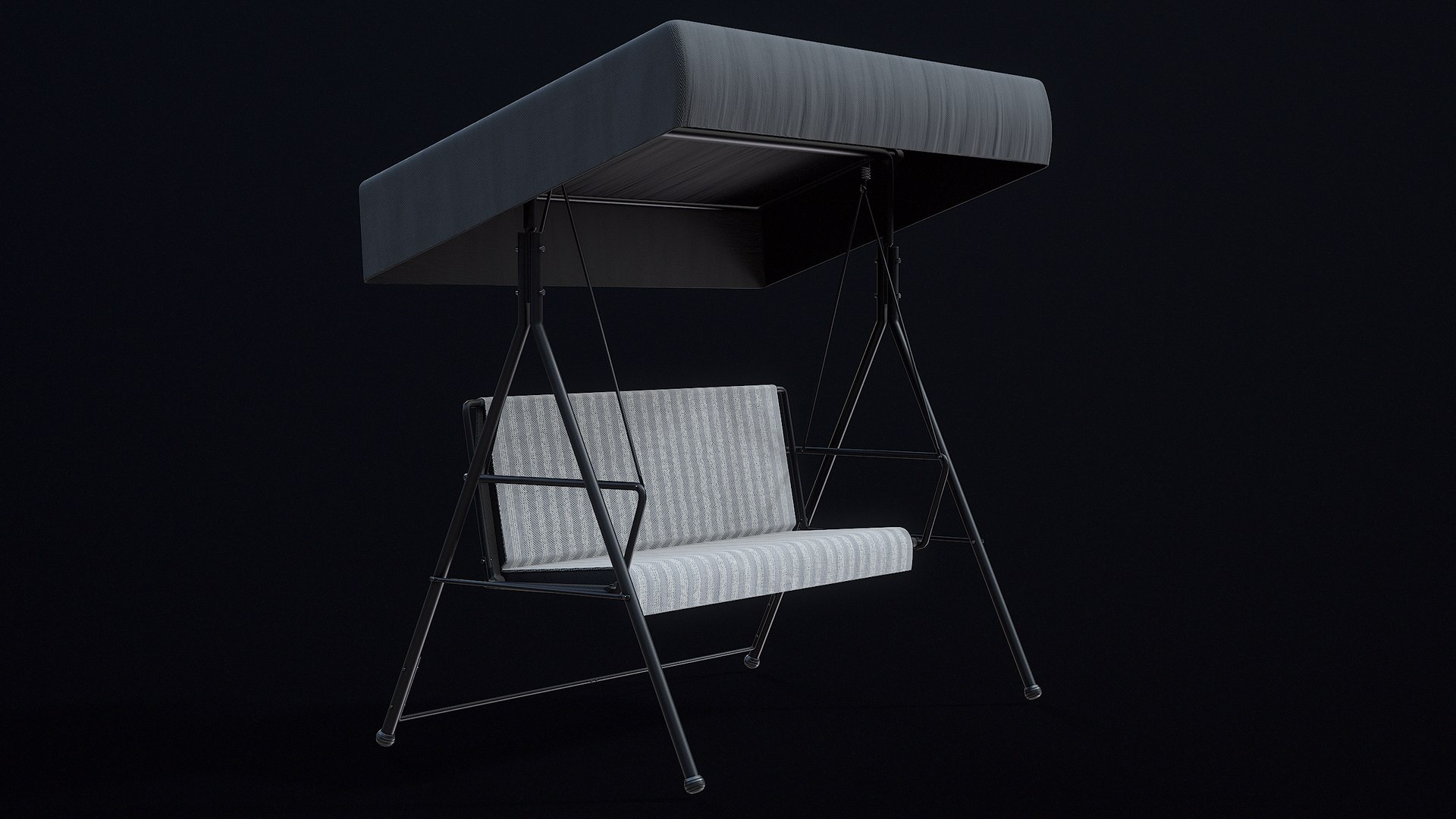 3D Garden Swing PBR - TurboSquid 1995787