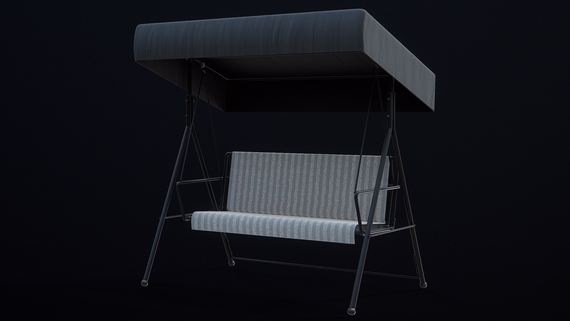 3D Garden Swing PBR - TurboSquid 1995787