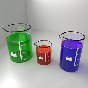 Download 3D Beaker Blender Models - TurboSquid