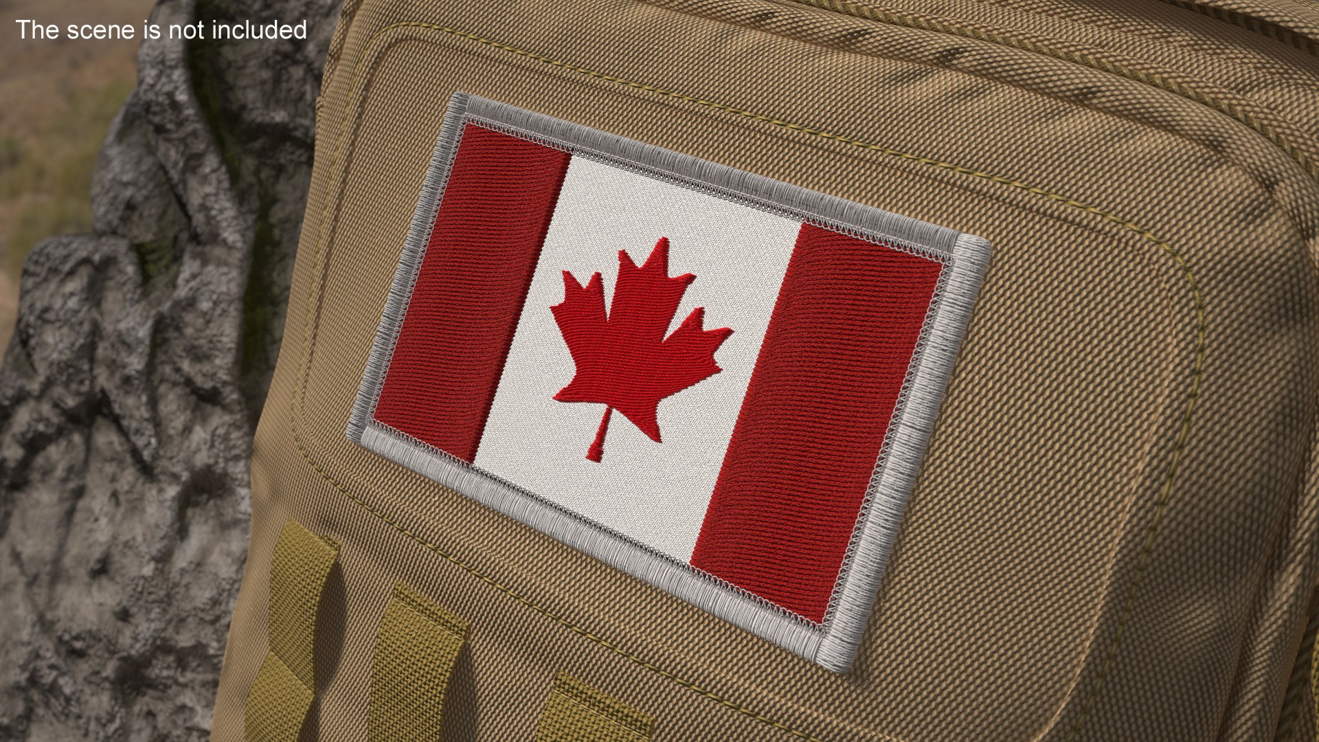 Canada Flag Patch 3D Model - TurboSquid 2202007