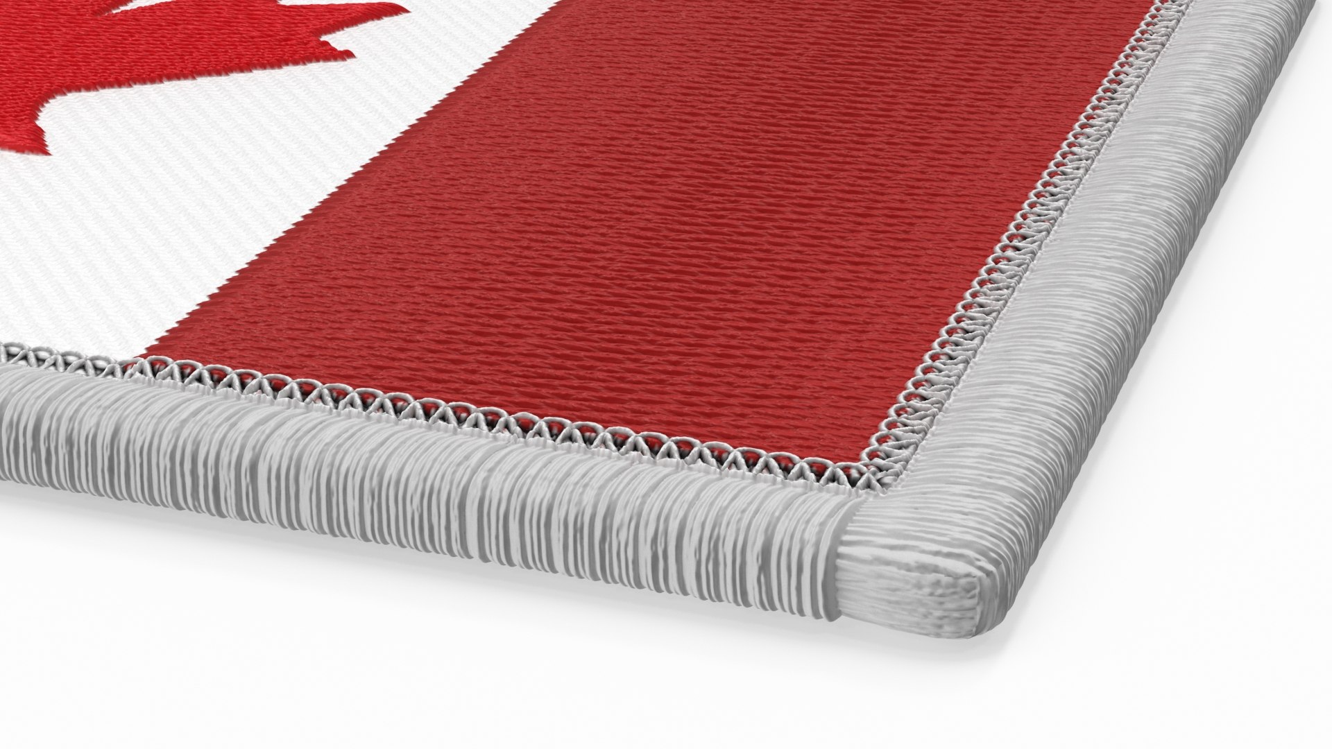 Canada Flag Patch 3D Model - TurboSquid 2202007