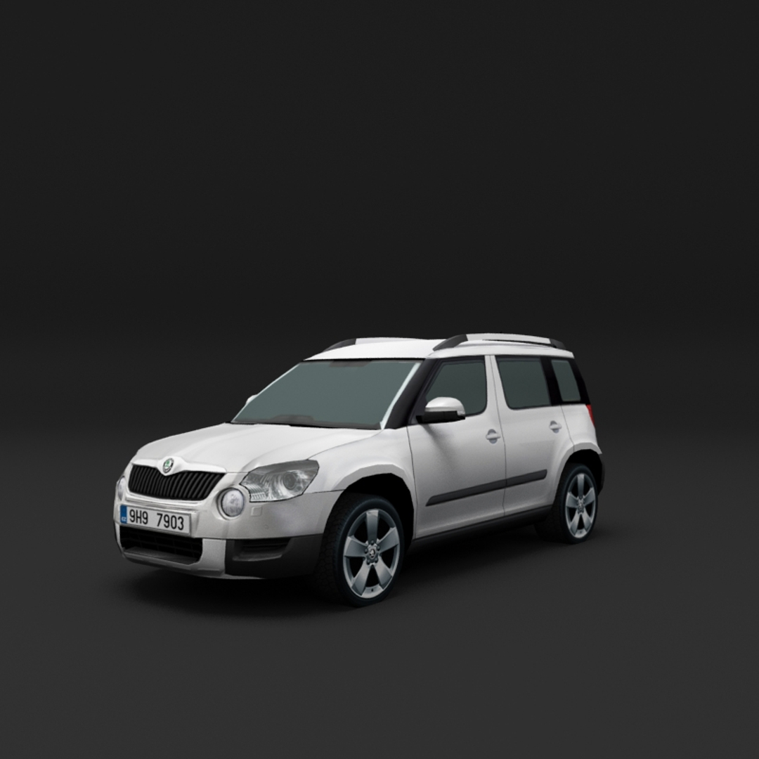 3d Model Skoda Yeti