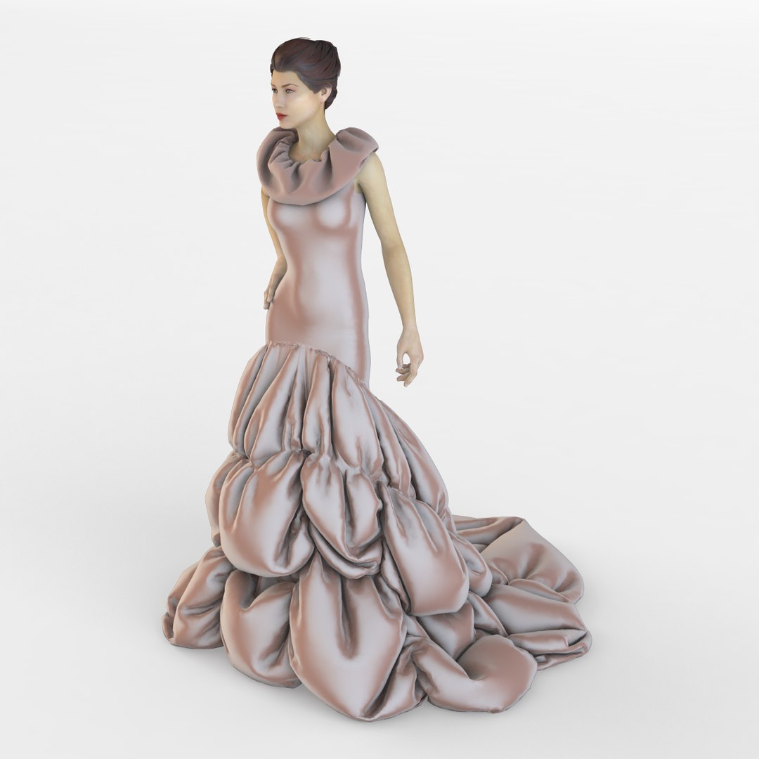 3d Evening Dress