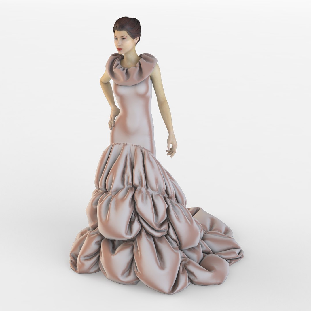 3d Evening Dress